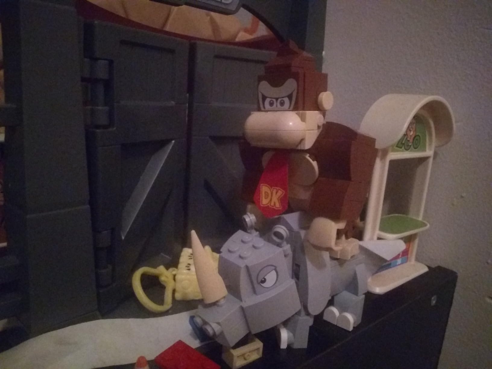 Amazon.com: LEGO Super Mario Rambi The Rhino Expansion Set 71420, Game ...