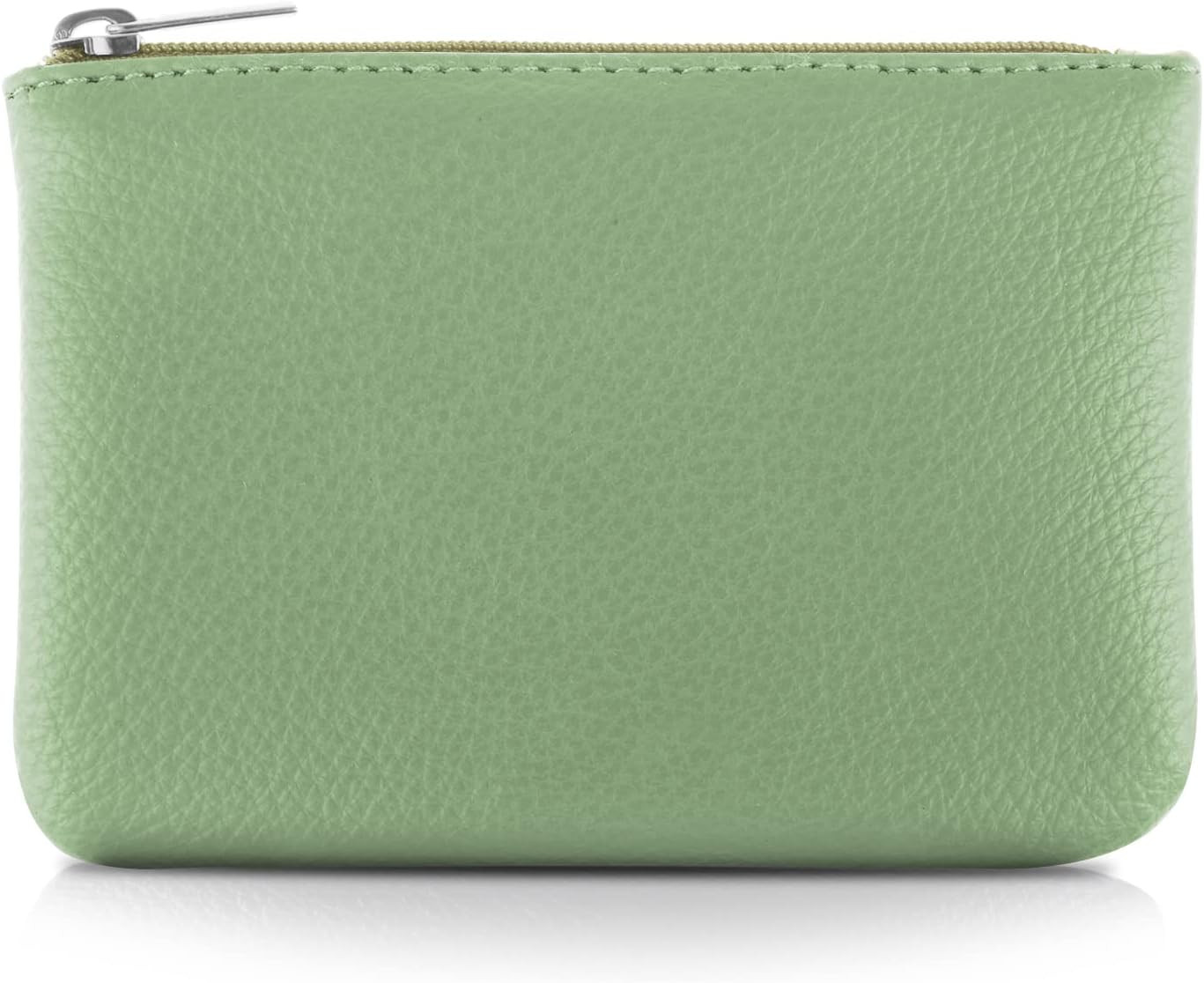 Amazon.com: TIESOME Coin Purse, PU Lychee Pattern Zipper Coin Purse ...