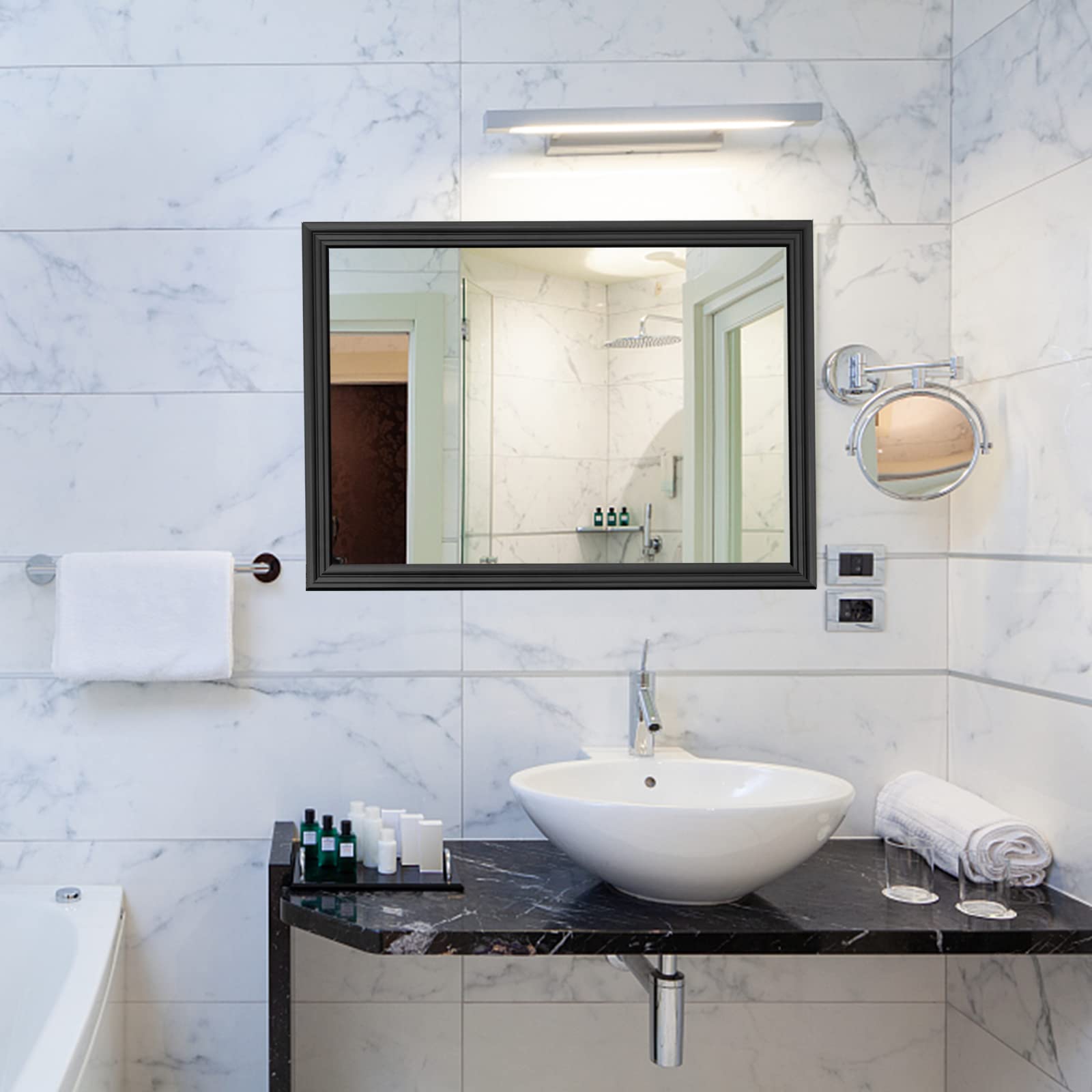 Vinyl Trim Molding Around Bathroom Sink