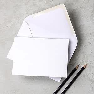 Able-Labels Classic Correspondence Cards, Pack of 50, 270gsm ...