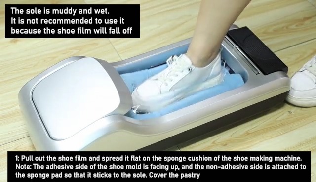 Shoes Cover Disposable Autoatic Shoe Covers Achine Hoe Office, Portable ...
