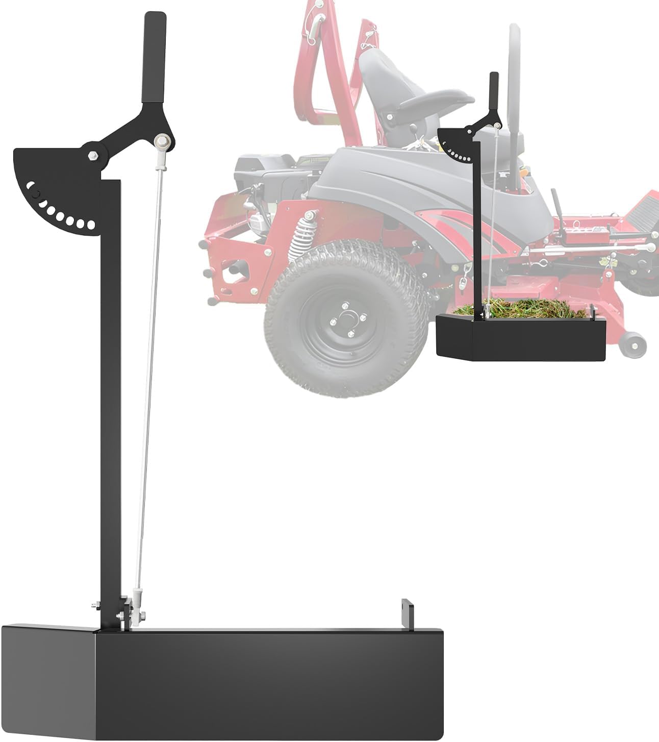 Amazon.com : Zelvoro Grass Flap Chute Blocker, Heavy Lawn Mower Chute ...