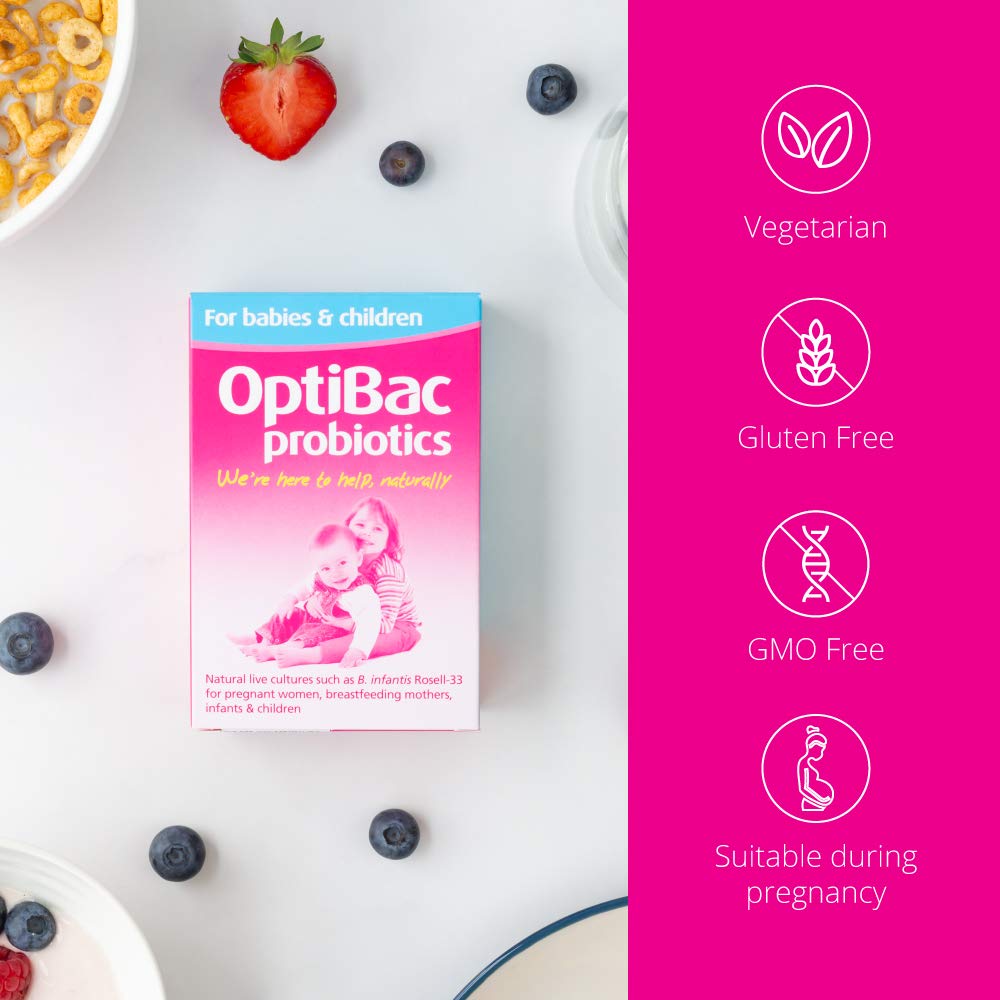Optibac Probiotics Babies & Children - Scientifically Proven with ...