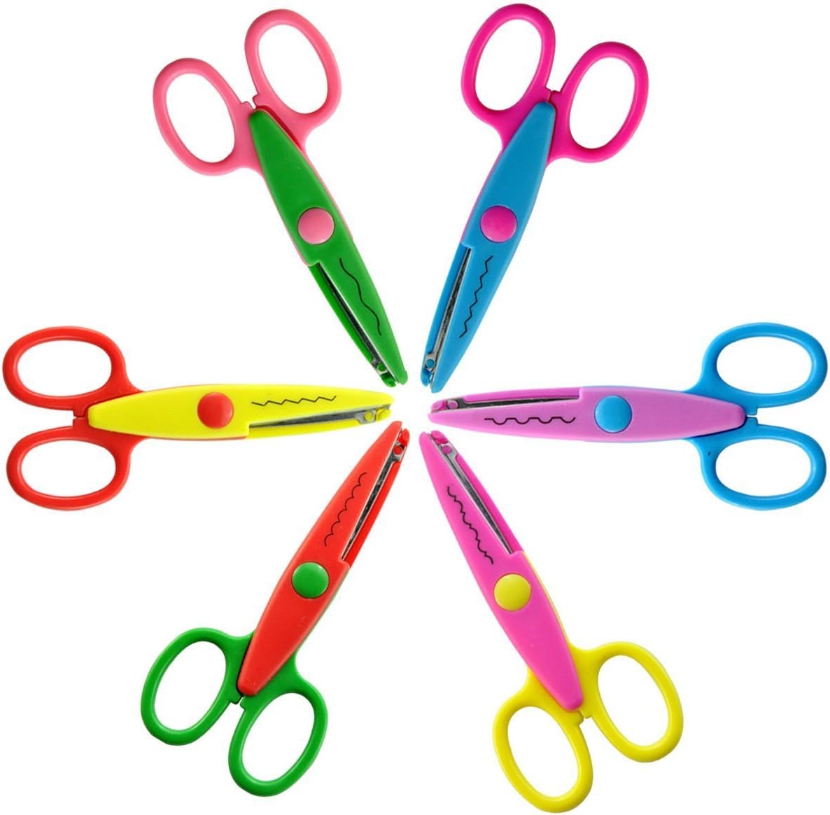 STAEDTLER 965-S BK-C Design Journey Craft Contour Scissors (Zig Zag ...