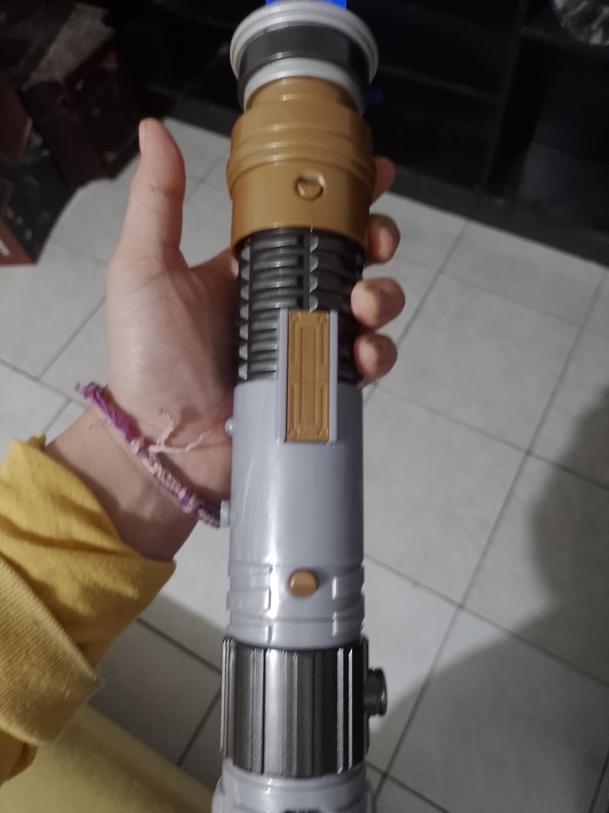 Star Wars Lightsaber Forge - Sable de luz Azul electrónico de OBI-WAN ...