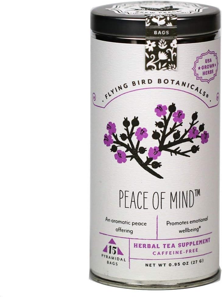 Amazon.com : FLYING BIRD BOTANICALS Bluebird Morning Tea, 15 CT ...