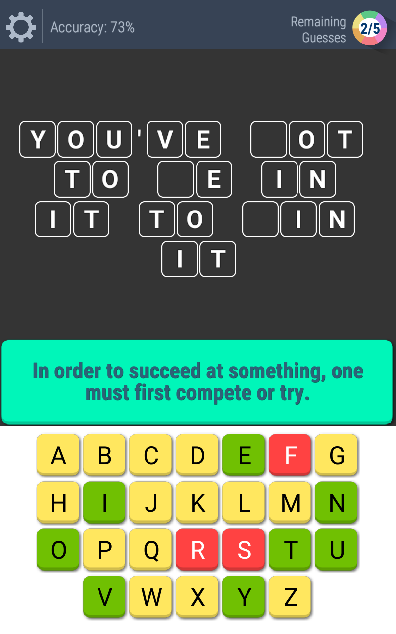 Guess the Phrase, Proverbs & Idioms - fill the blank and find the ...