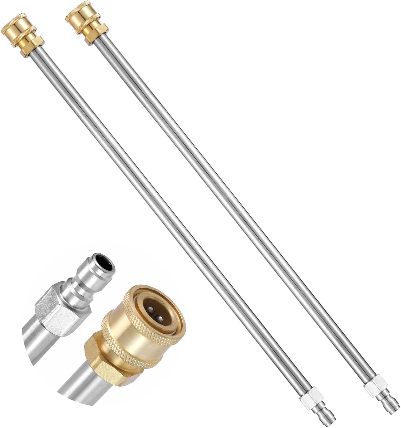 Amazon.com: Sooprinse Washer Gutter Cleaner Attachment,Pressure Washer ...