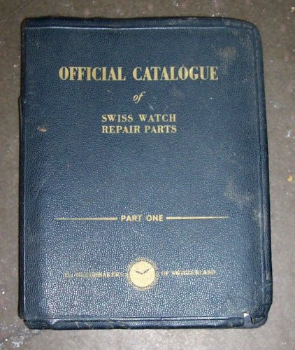 Official Catalogue of Swiss Watch Repair Parts Part One. | Amazon.com.br