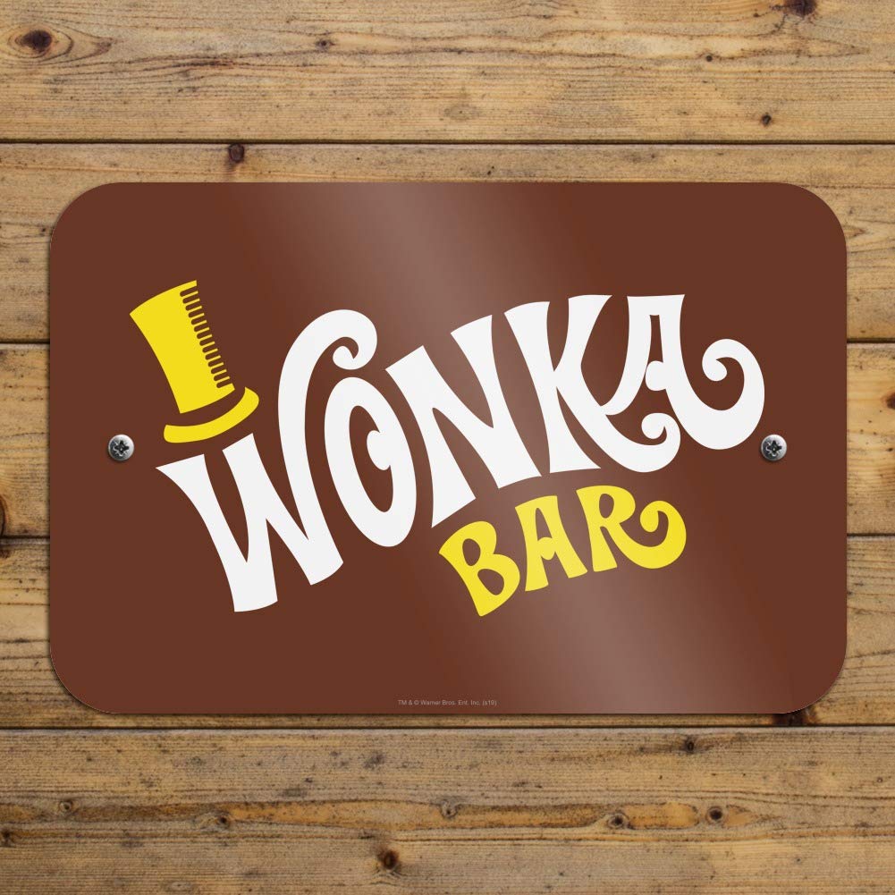 Willy Wonka Bar Logo GRAPHICS & MORE Willy Wonka And The Chocolate ...