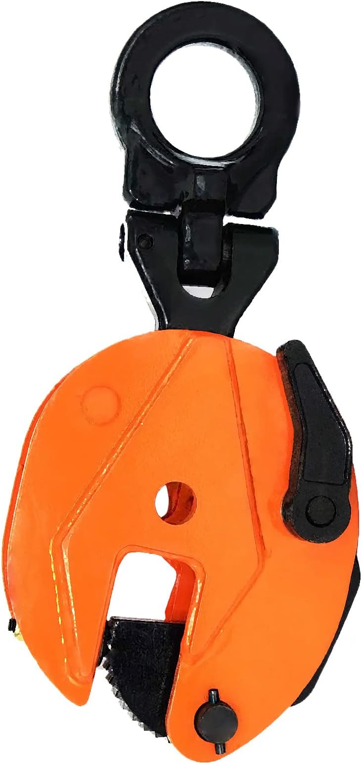 Amazon.com: QWORK 2-Ton Heavy Duty Vertical Plate Lifting Clamp, 4400 ...
