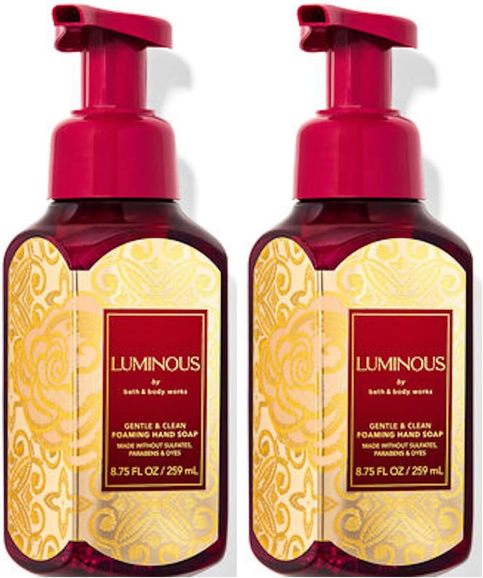 Amazon.com : Bath and Body Works Luminous Gentle Foaming Hand Soap 8.75 ...