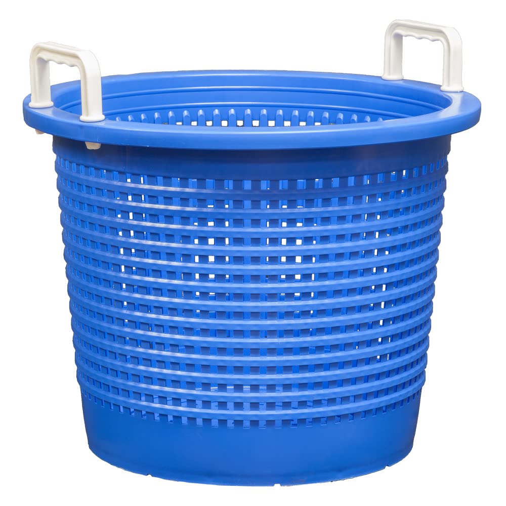 Amazon.com: Large, Super Heavy Duty Fish Baskets. Blue with White ...