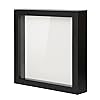 Amazon.com - 16x16 Shadow Box Gallery Wood Frames - Black DEEP ...