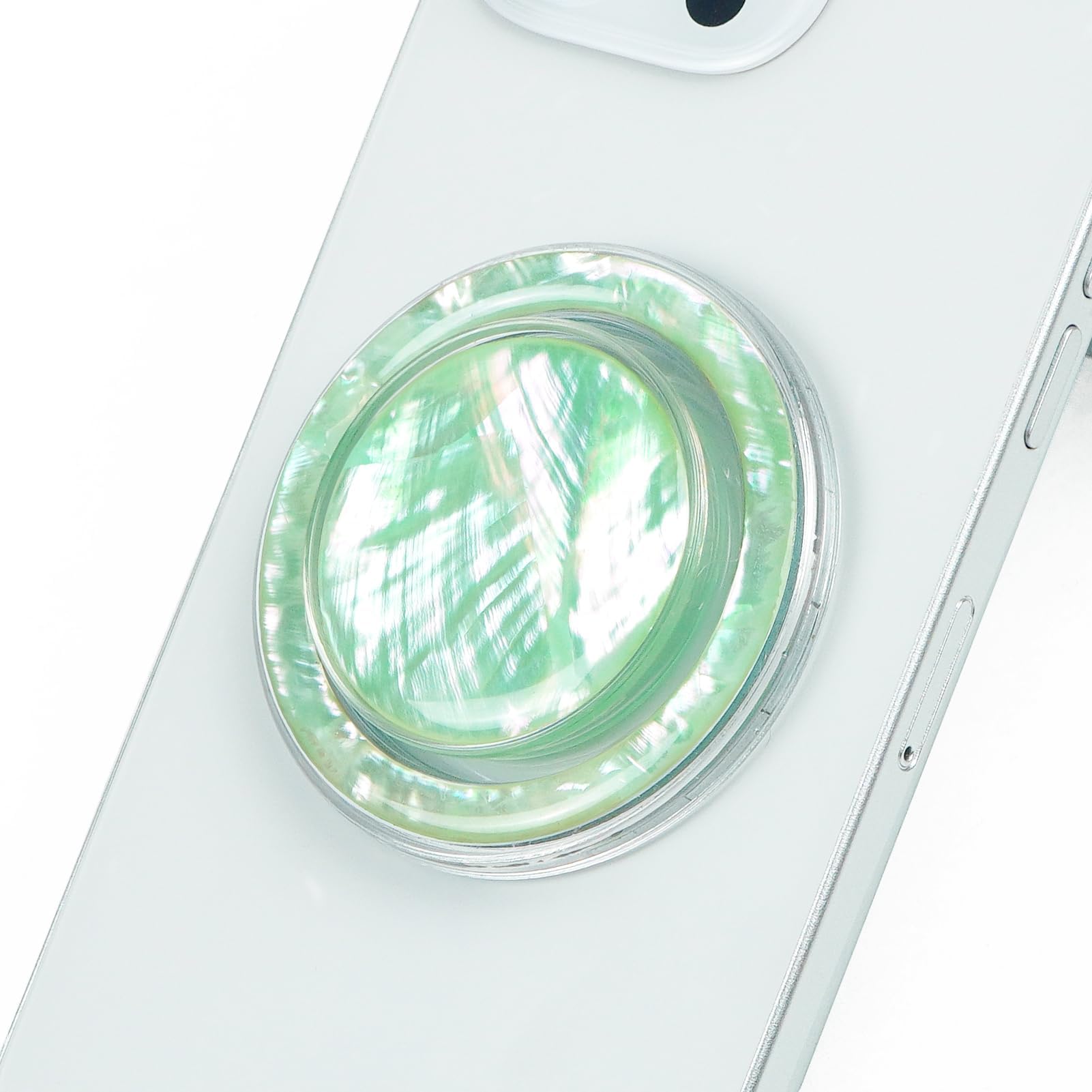 Amazon.com: OnTheGrip Cute Natural Seashell Design Round Shape ...