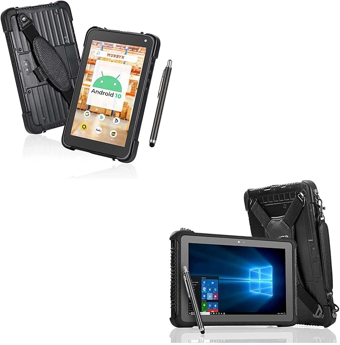 Amazon.com : MUNBYN New Rugged Android Tablet, 8-inch Rugged Tablet ...