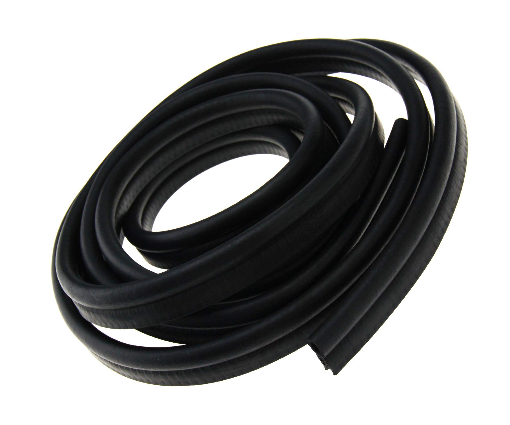 Black O-Type Car Boot Seal Rubber Edge Trim for Van Boat Truck Caravan ...