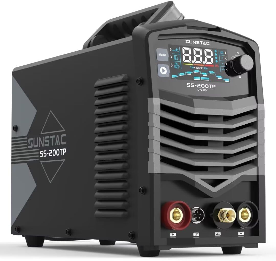 HEY UP TIG Welder 140A 2 in 1 Lift TIG/ARC/Stick Welder 110V/220V Dual ...