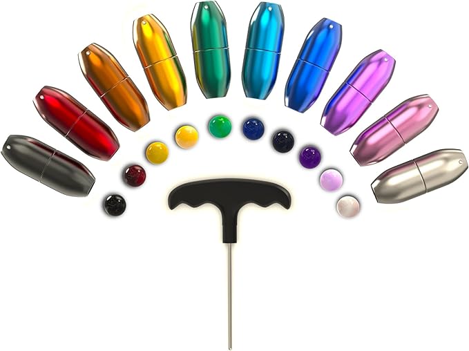 Amazon.com: 10pc Gemstone Boot Set for Tuning Forks - Sound Healing and ...
