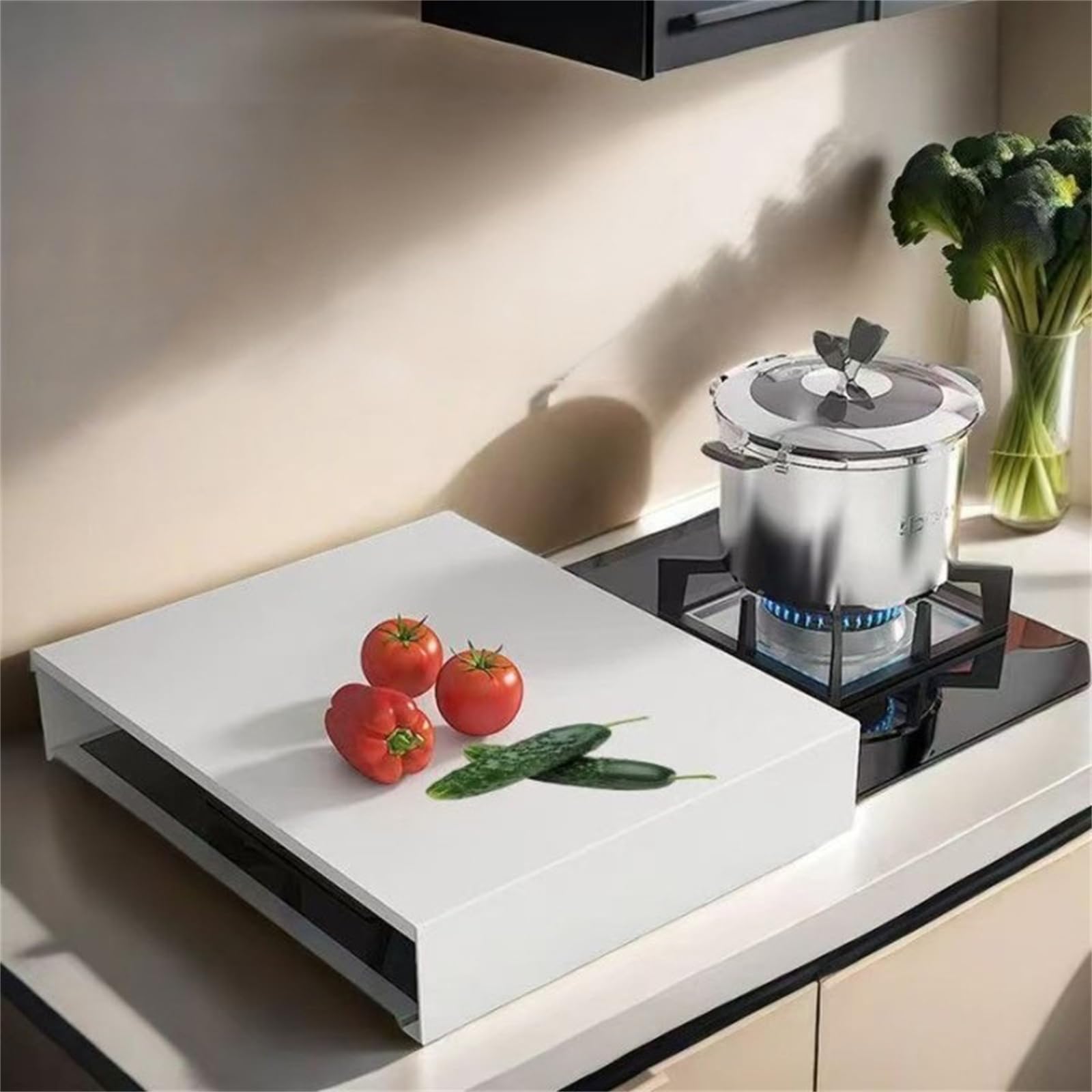 Amazon.com: RV Stove Top Cover, Multipurpose Tempered Black Stove Cover ...