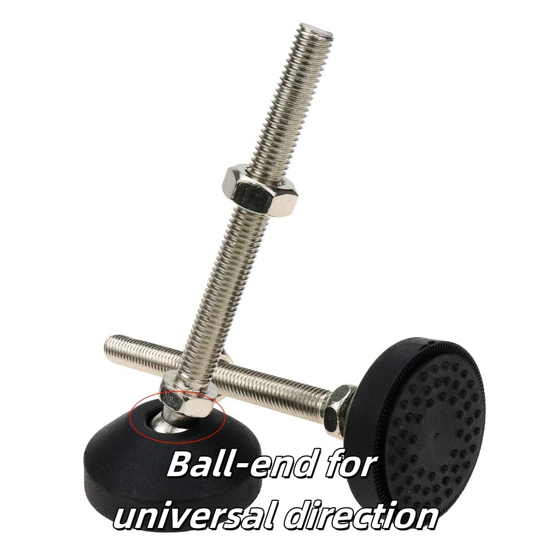 Snapklik.com : M10x80mm Leveling Feet, 4 Inch Height & 880 Lb Capacity ...