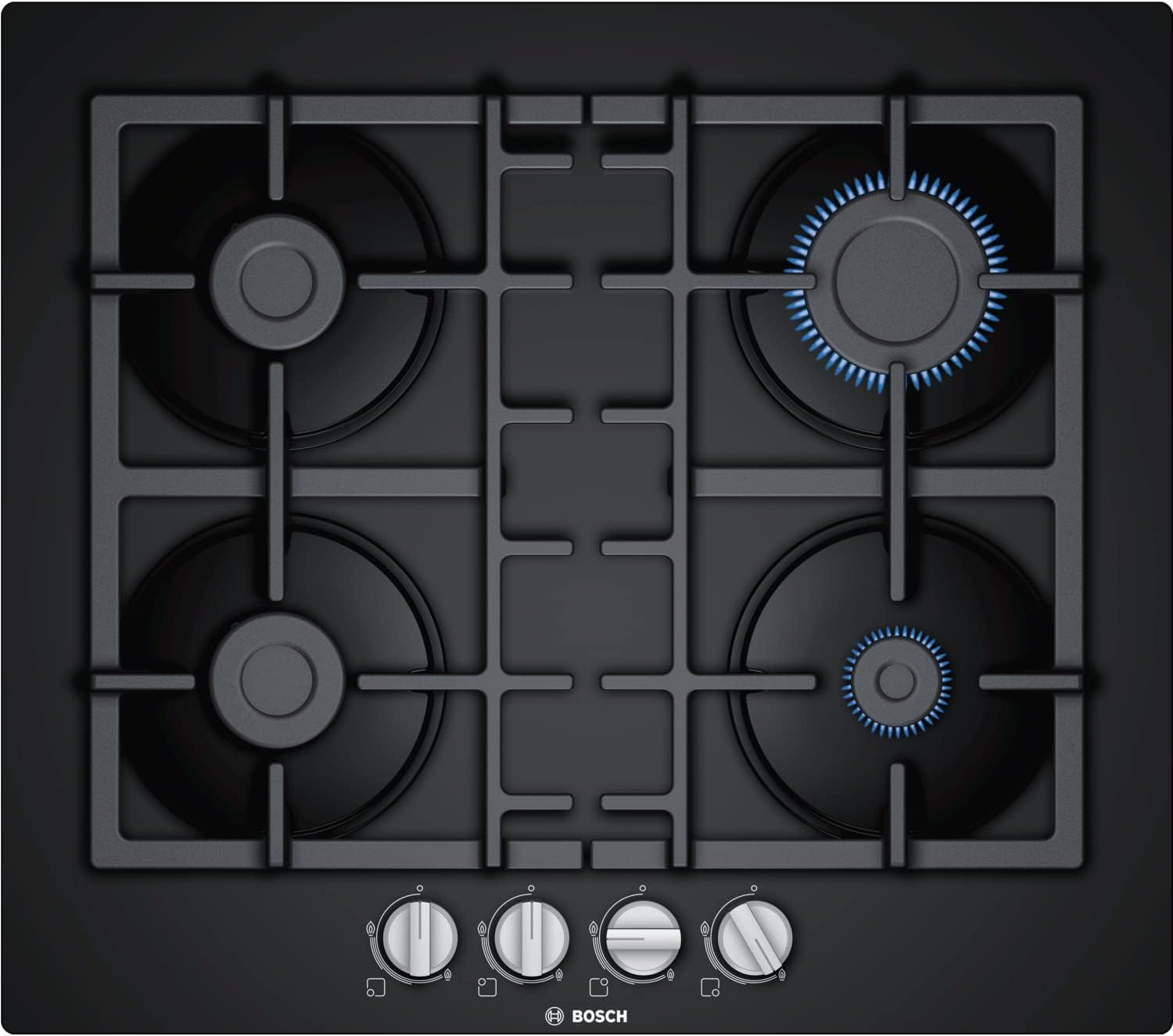 Bosch PPP6A6B90 Gas Hob - Black : Amazon.co.uk: Large Appliances