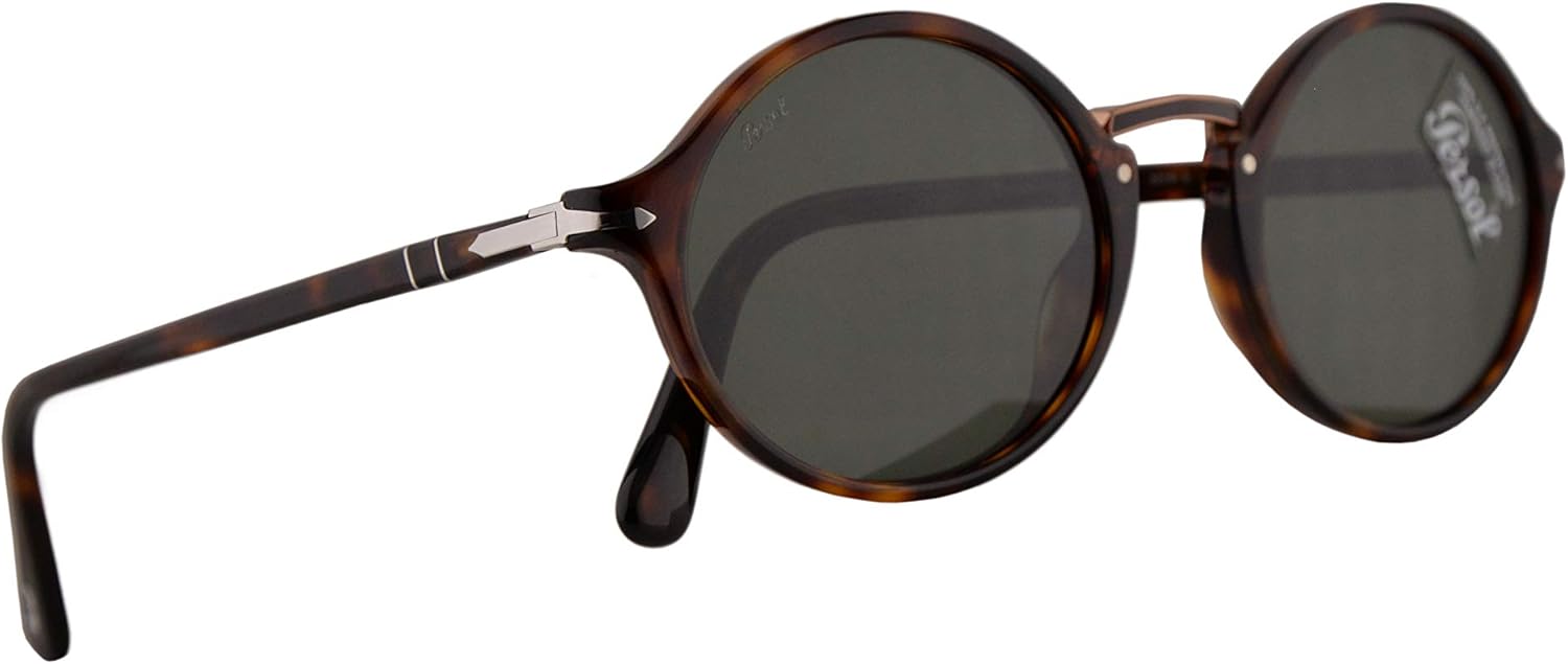 Amazon.com: Persol PO3208S Typewriter Evolution Sunglasses Havana w ...