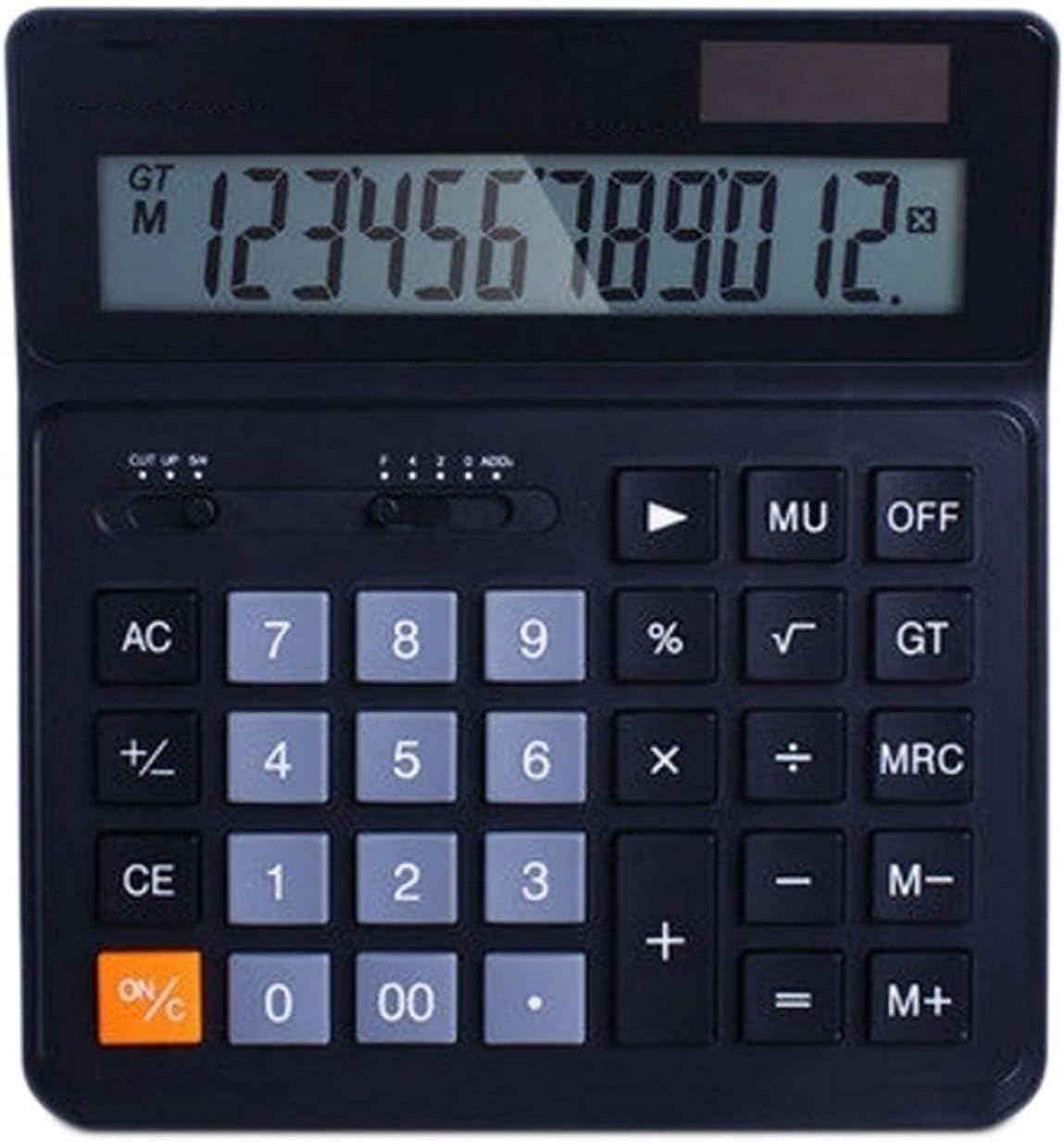 Calculatrice Calculatrice solaire à 12 chiffres Calculatrice de base de ...