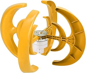 Wind Turbine Generator Kit 9000W 4-Blade Wind Turbine Motor with Charge ...