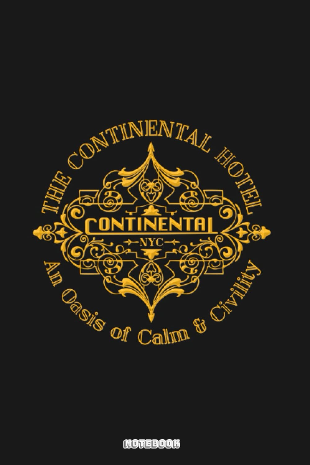 Amazon.com: The Continental Hotel Notebook: Planner, Lined College ...