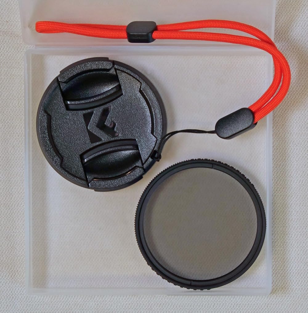 52mm Circular Polarizer Filter with Cap Nano-Klear Series - KENTFAITH