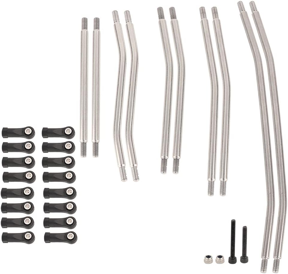 Amazon.com: 10pcs Metal Suspension Steering Linkage Link Rod with Ball ...