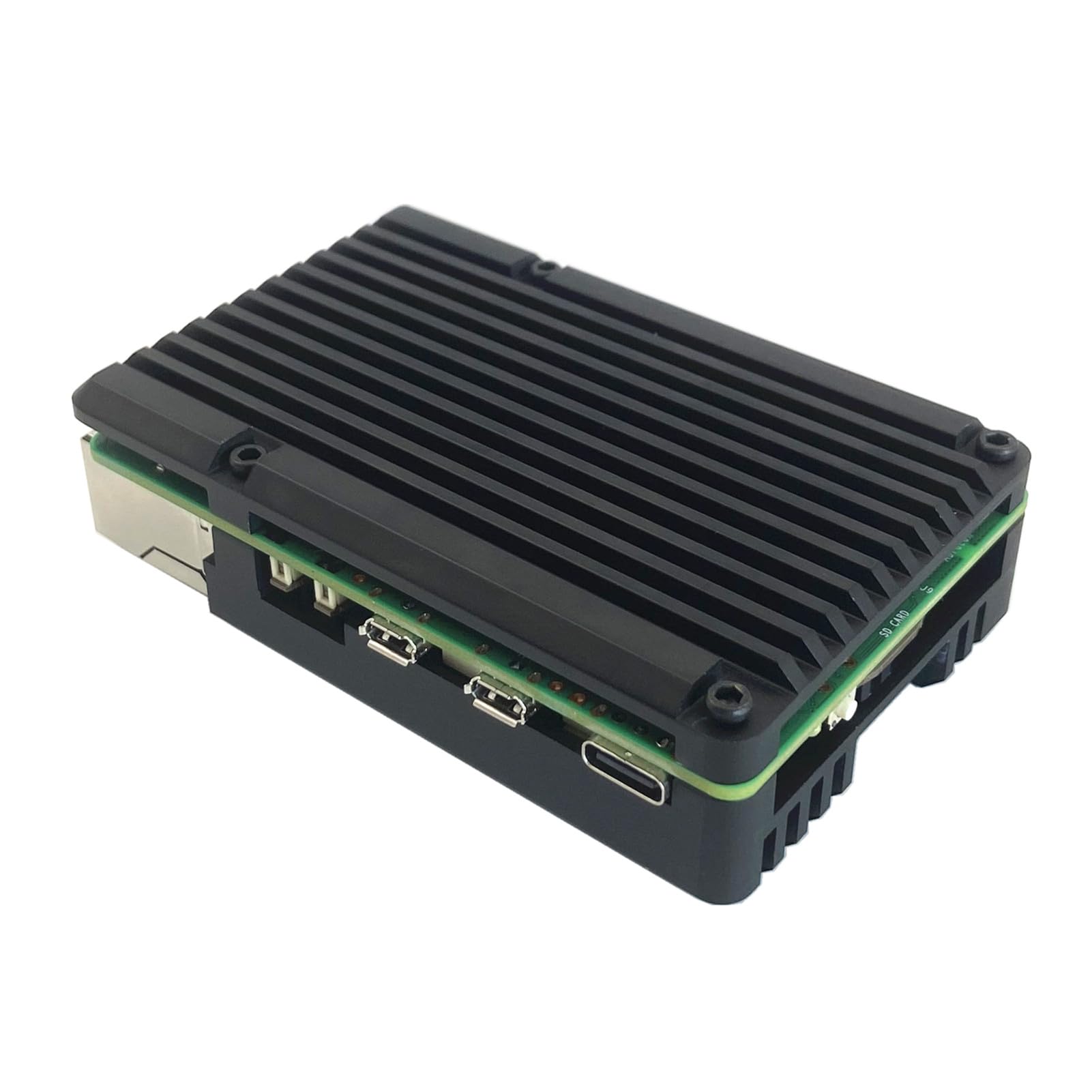 Snapklik.com : Raspberry Pi 5 Aluminum Alloy Armor Case,Pi 5 Heatsink ...