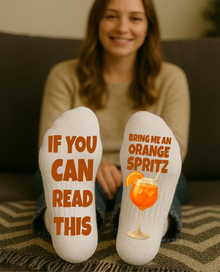 Snapklik.com : Funny Cocktail Socks If You Can Read This Bring Me An ...