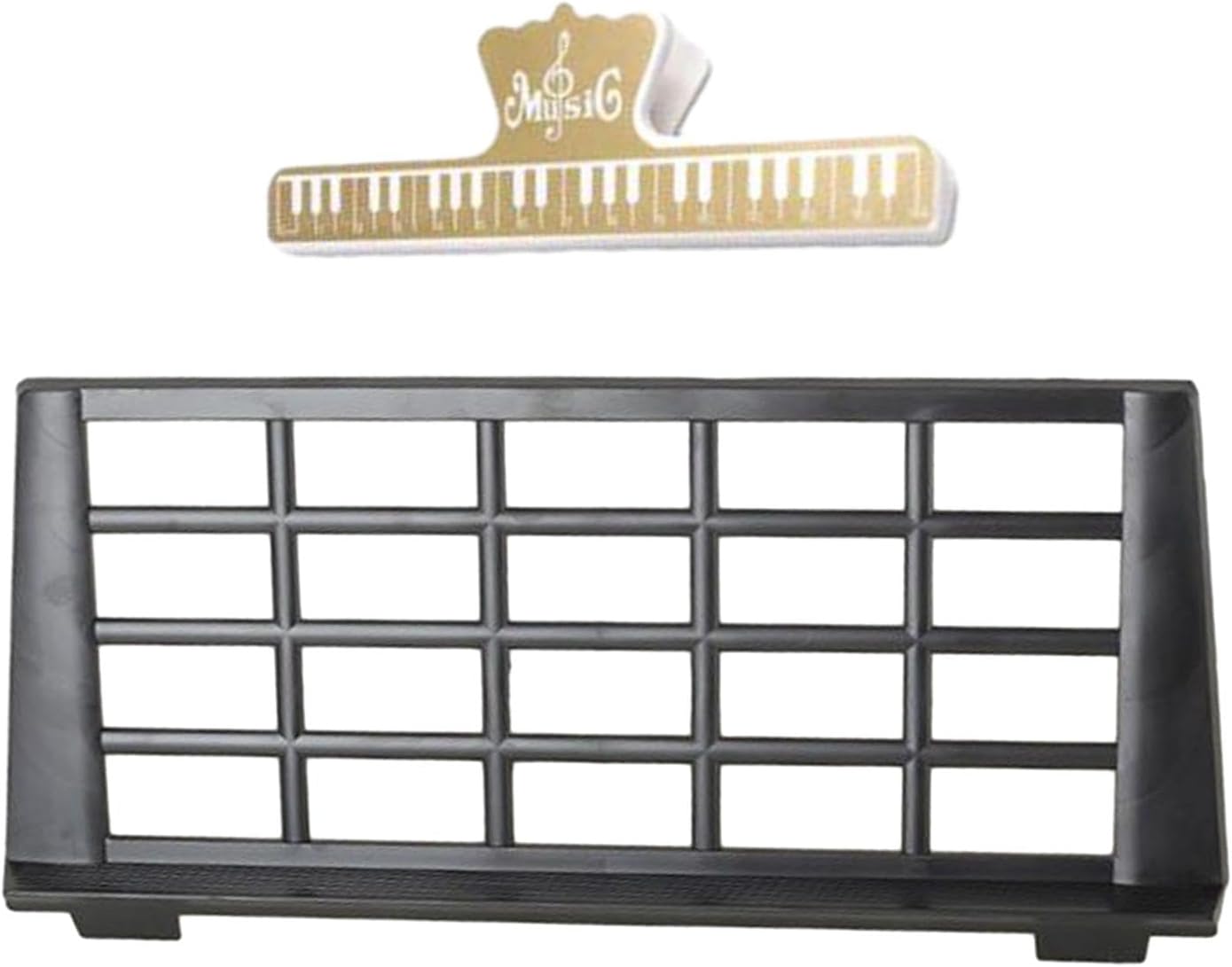 Amazon.com: Music Stand, Keyboard Music Score Stand, Heavy Duty ...