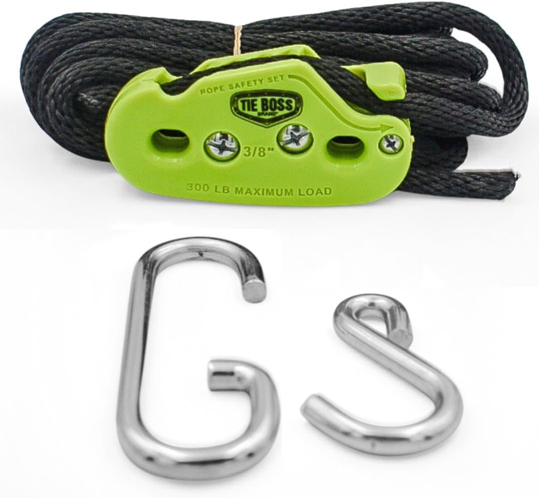 Amazon.com: Tie Boss - 3/8 Inch, Heavy Duty, (300 lbs Working Load ...