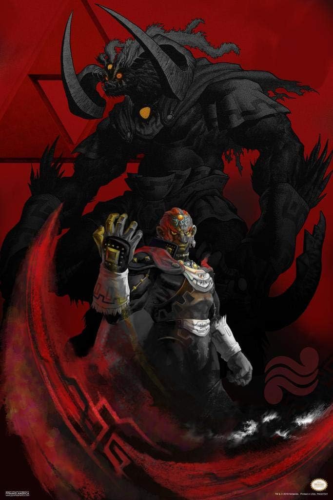 Amazon.com: Pyramid America Laminated Legend of Zelda Ganon and ...