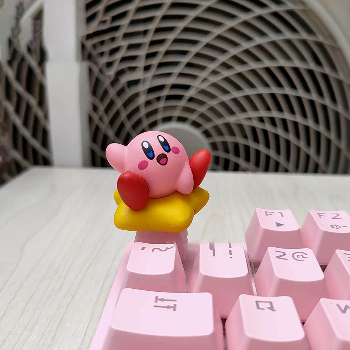 Buy 1pcs Cartoon R4 ESC Keycap, Anime Kawaii Cute Star Kirby KeyCap ...