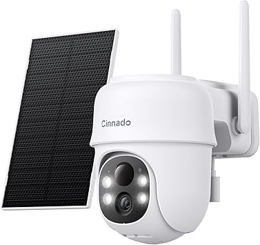 Amazon.com : Cinnado Security Cameras Wireless Outdoor-2K Cameras for ...