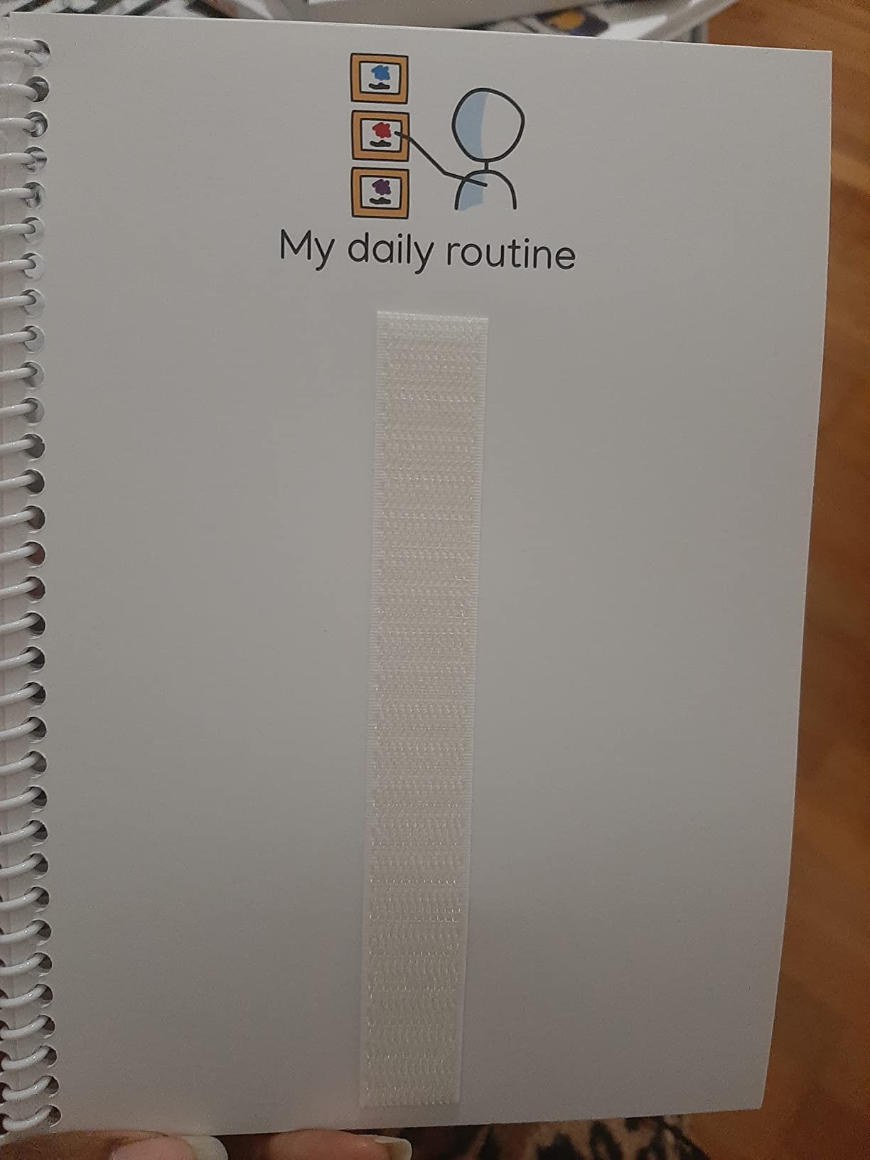 A5 Communication Book with 34 Visual Aids To Support Routine ...