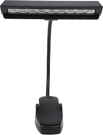 Amazon.com: Natudeco Professional LED Clip On Music Stand Lights with ...
