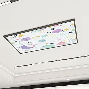 Decorative Fluorescent Light Covers for Ceiling Lights Cartoon cute ...