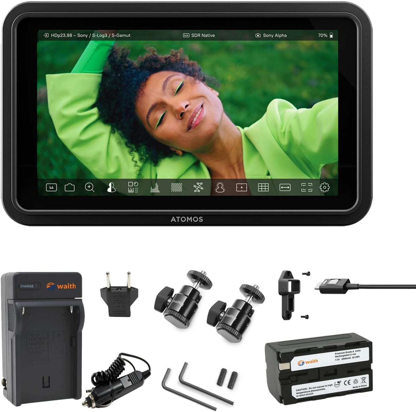 Amazon.com : Atomos Shinobi II 5.2" HDMI Camera Monitor with HDR ...