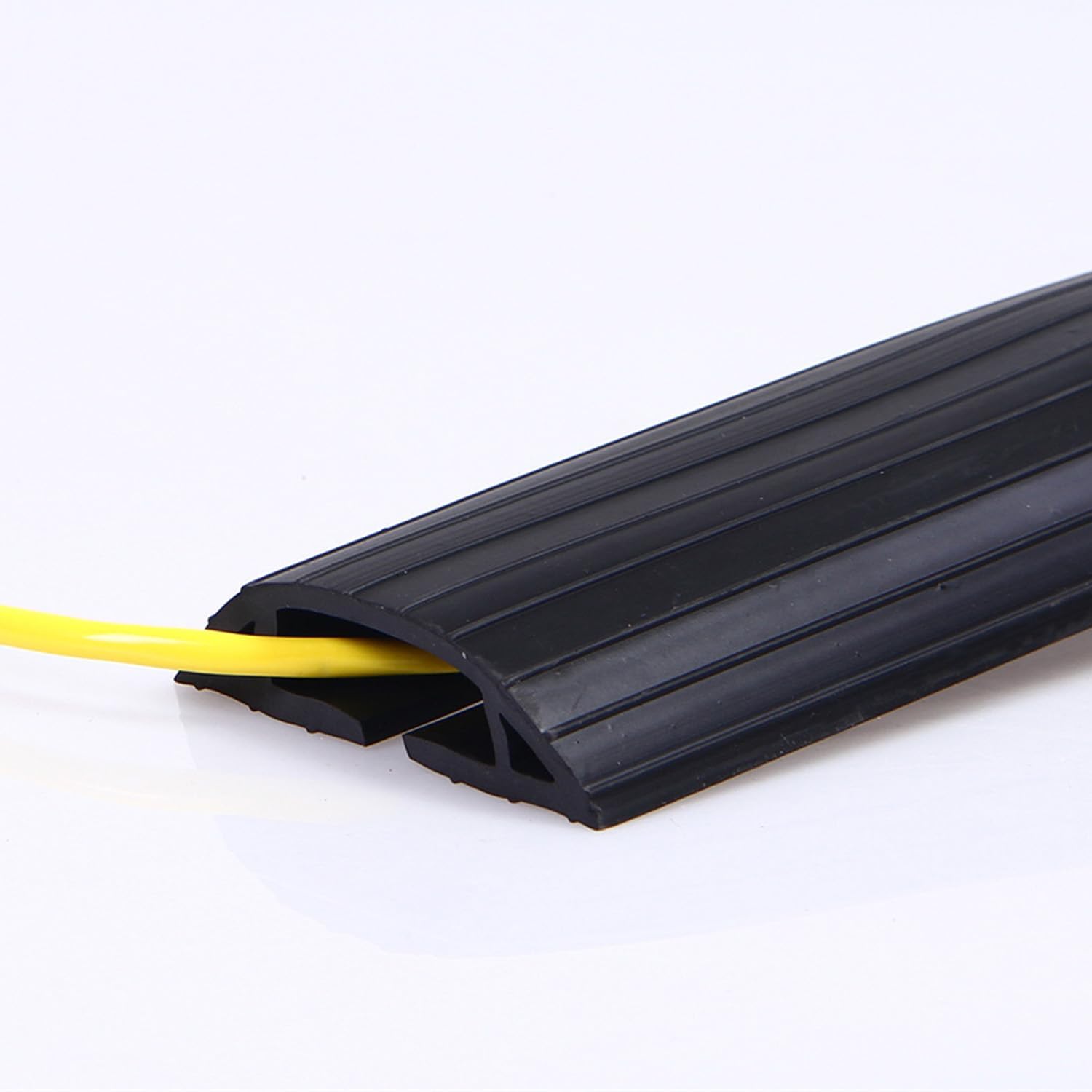 Amazon.com: 10ft Floor Cable Cover Heavy Duty PVC Cord Cover Wire Cover ...