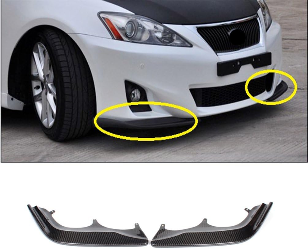 Amazon.com: Carbon Fiber Front Splitters fits Lexus IS300 IS250 2011 ...