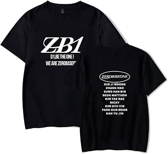 Amazon.com: Kpop ZB1 Merch Shirt ZEROBASEONE Youth in The Shade Tshirt ...