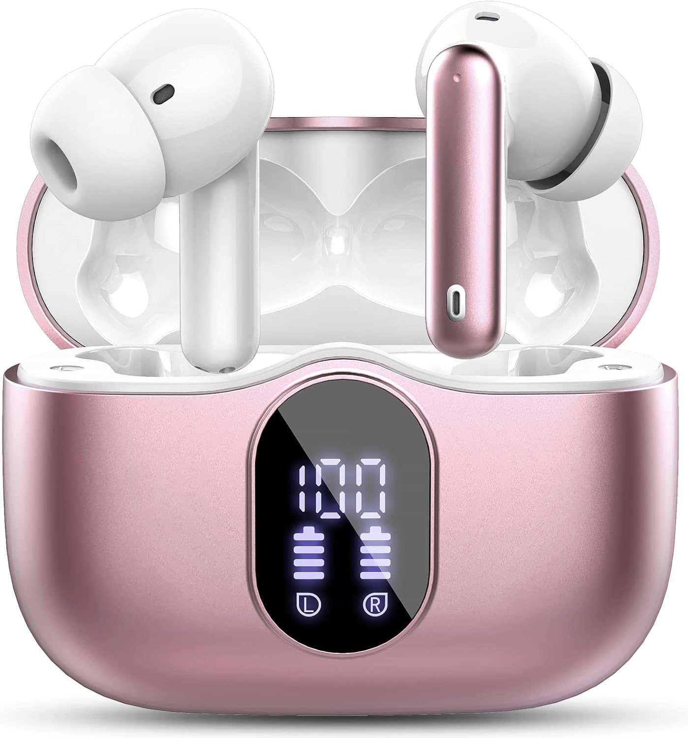 Amazon.com: YAQ Wireless Earbuds Bluetooth Headphones, 40H Playtime ...