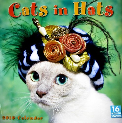 Amazon.com: Cats in Hats 2010 Wall Calendar (Calendar): 9781416282266 ...