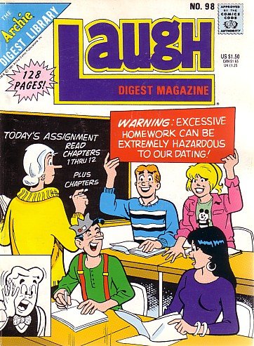 Amazon.com: Laugh Digest Magazine, #98: Archie Comics: Books