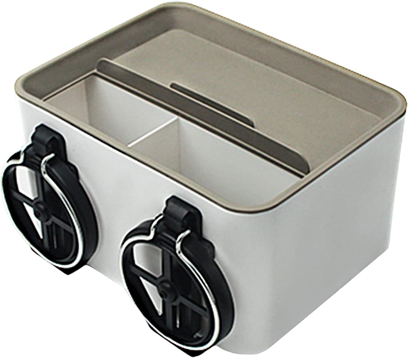 Amazon.com: Car Console Side Pocket Storage Box Water Cup Holder Car ...